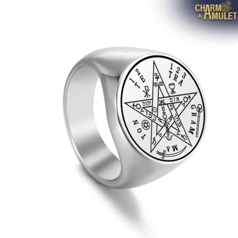 Ring Signet Tetragrammaton | Charm And Amulet™