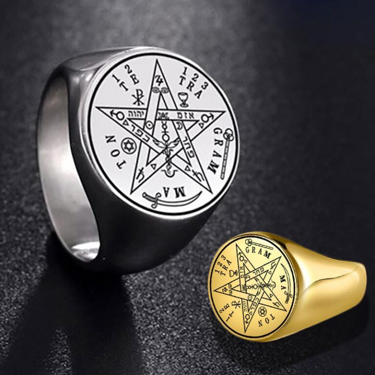 Ring Signet Tetragrammaton | Charm And Amulet™